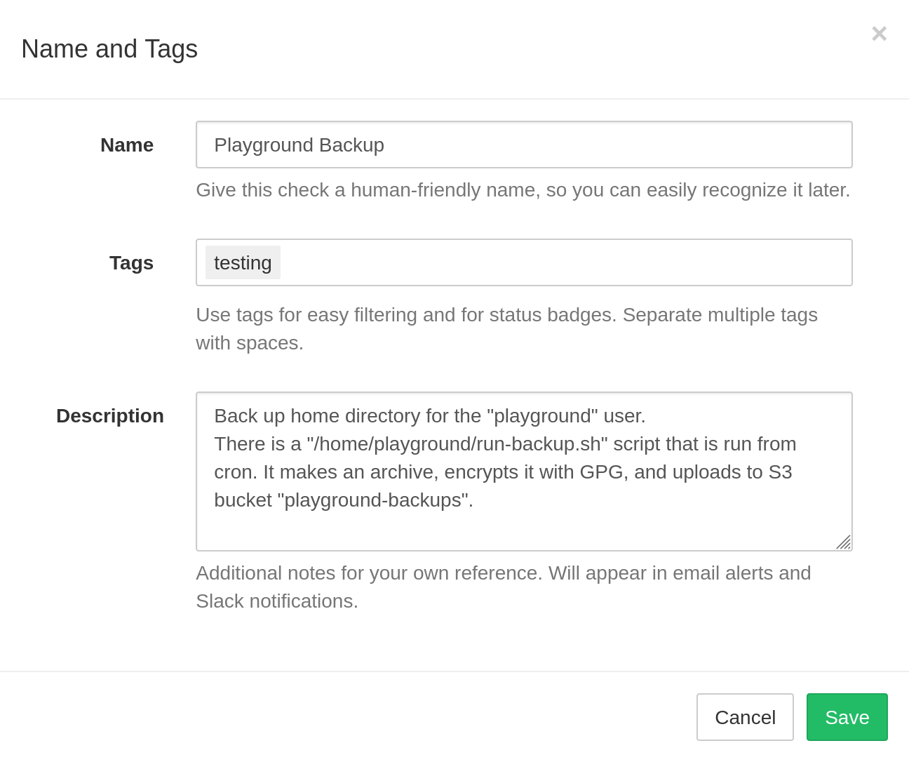 Configuring Checks - Bro Restake Checks
